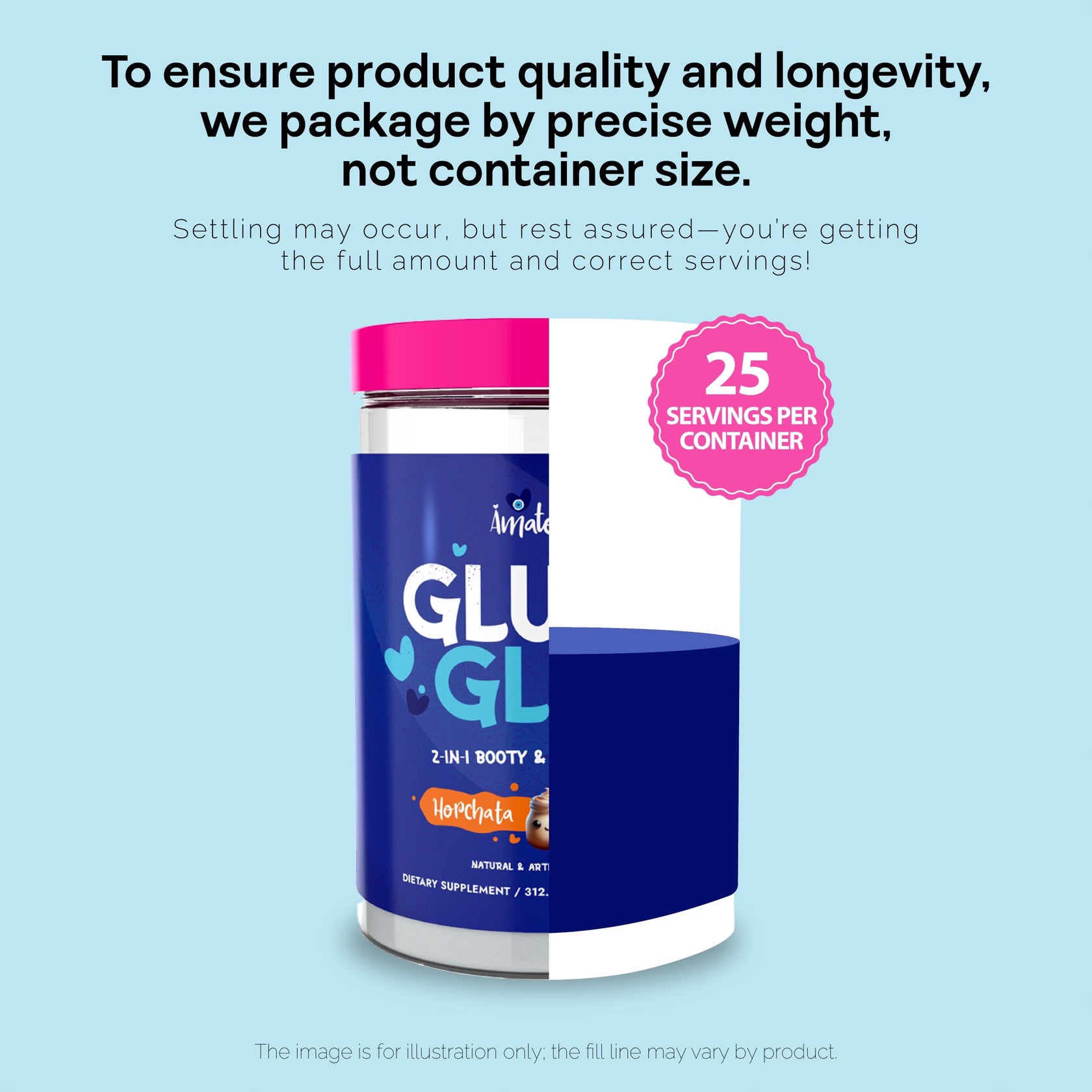 GLUTE Y GLOW CREATINE FOR WOMEN 2-IN-1 BEAUTY & WELLNESS ELIXIR – Amatemas